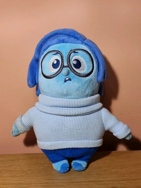 DISNEY PIXAR INSIDE Out Sadness Plush Soft Toy Blue £9.19 - PicClick UK