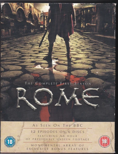 ROME: COMPLETE SEASON 1 (DVD, 6 Disc Box set) A Clearance Price Item EUR 0,63 - PicClick IT