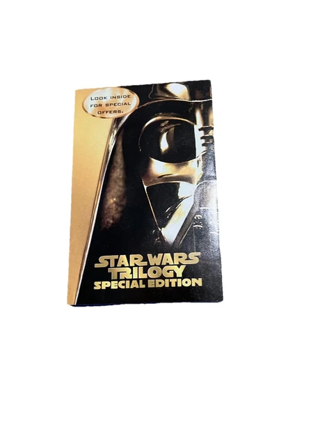 STAR WARS TRILOGY VHS 1997 Special Edition THX Digitally Mastered ...
