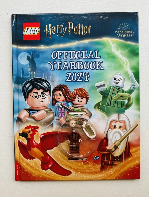 LEGO® HARRY POTTER Official Yearbook 2024 With Albus Dumbledore Figure ...