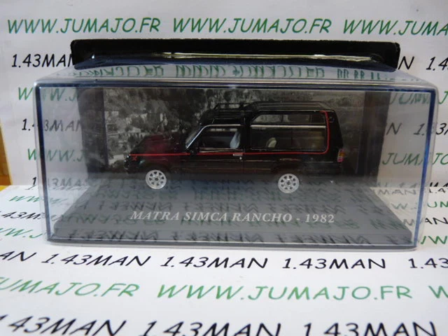 AUTZ VOITURE 1/43 IXO altaya Voitures d'autrefois Matra Simca Rancho ...