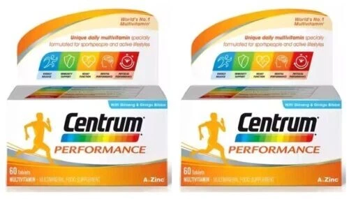 CENTRUM PERFORMANCE MULTIVITAMINS 2x 30 Tablet Packs - NOTE BEST BEFORE 10/2022 £7.45 - PicClick UK