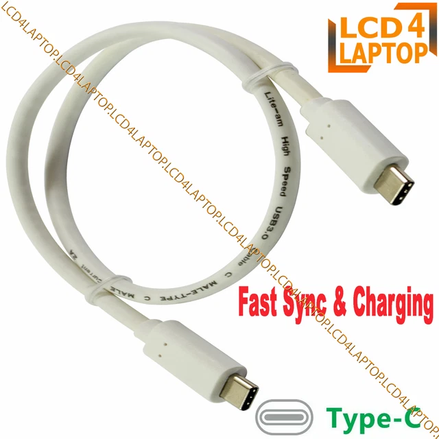 FOR GOOGLE TV Streamer (4K) USB-C Data Charging Cable White Fast Charge ...