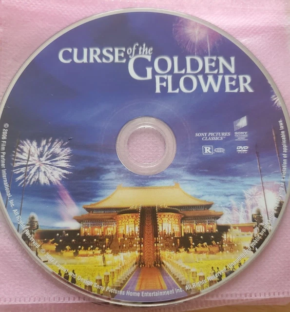 CURSE OF THE Golden Flower Loose Disc DVD Sony Pictures £1.29 - PicClick UK