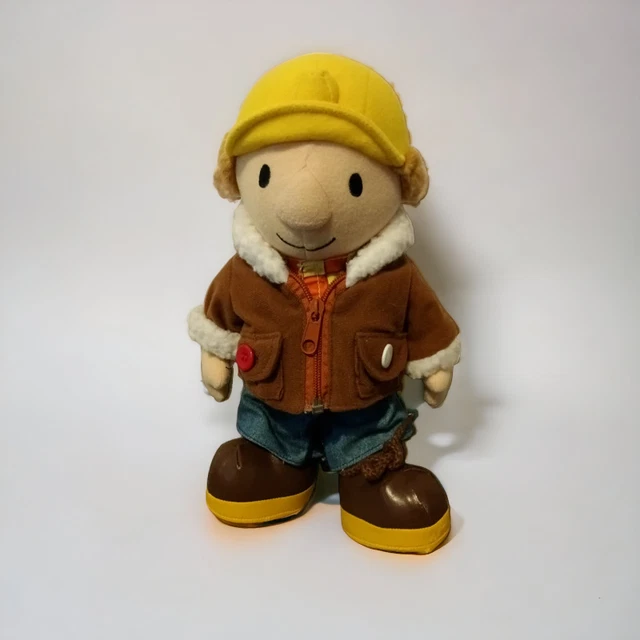 VINTAGE BOB THE Builder Plush Soft Toy 9" Born to Play TV Children ...