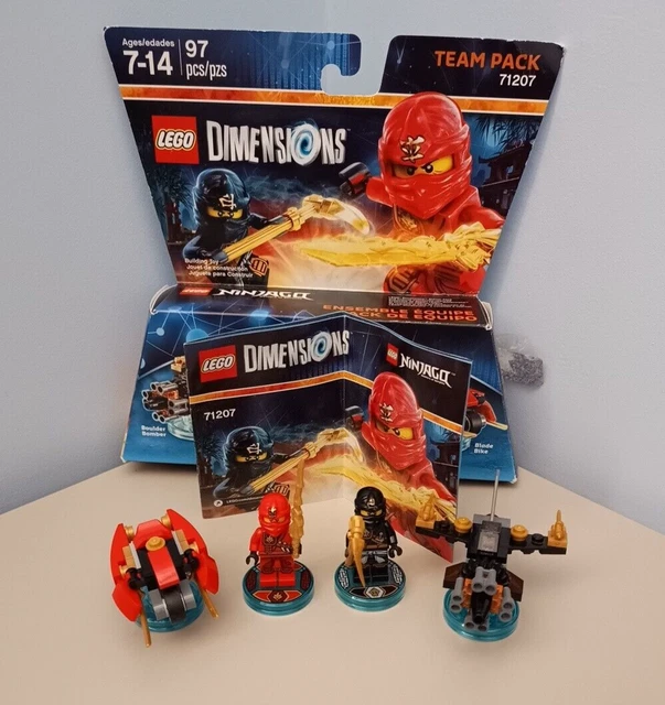LEGO DIMENSIONS - Ninjago Team Pack - Kai & Cole - 71207 - Complete £19 ...