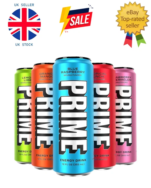 PRIME ENERGY HYDRATION Drink Can KSI & Logan Paul (All Flavour's) USA ...