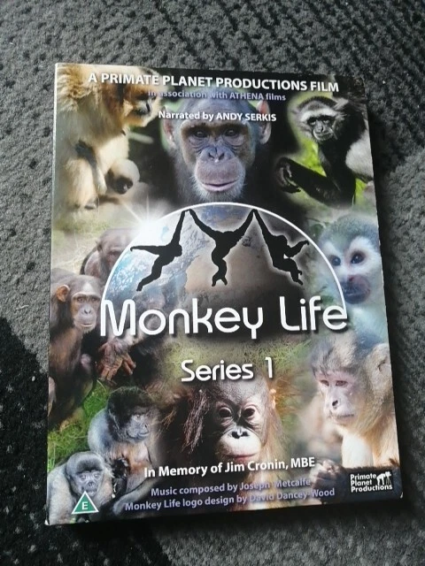 MONKEY LIFE - Series 1 DVD - Primate Planet DVD.. 2 DISCS.. EXCELLENT ...