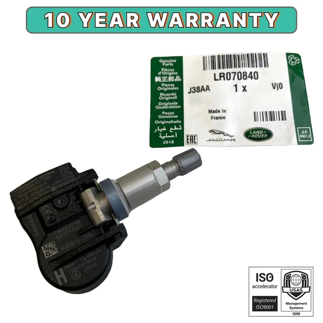 ORIGINAL SENSOR DE Presión Neumáticos TPMS para Jaguar E-Pace X540 F ...