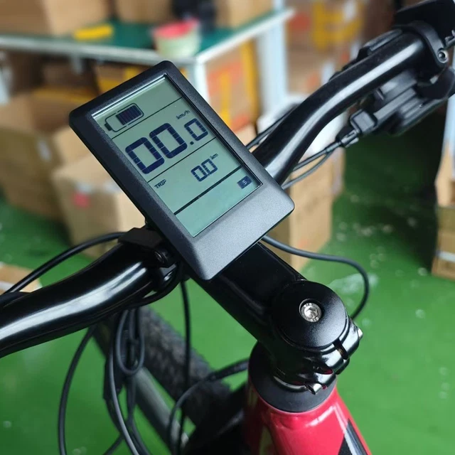 FOR BAFANG COMPATIBLE LCD Electric Bike Display Supporting USB Charging ...