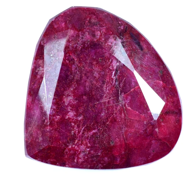 728.5 CT NATUREL Géante Rubis Rouge Certifié Musée Usage Earth-Mined ...