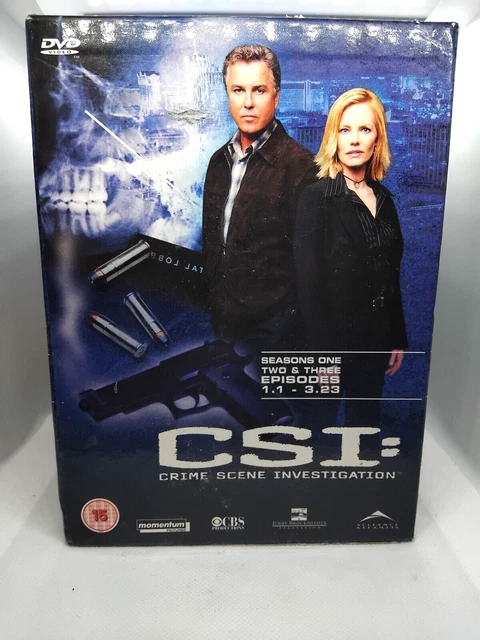 CSI: CRIME SCENE Investigation - Complete Seasons 1-3 [2001] [DVD] £14. ...