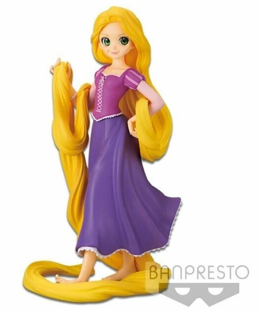 DISNEY CHARACTERS TANGLED Rapunzel Crystalux 6" Figure Banpresto $34.95 ...