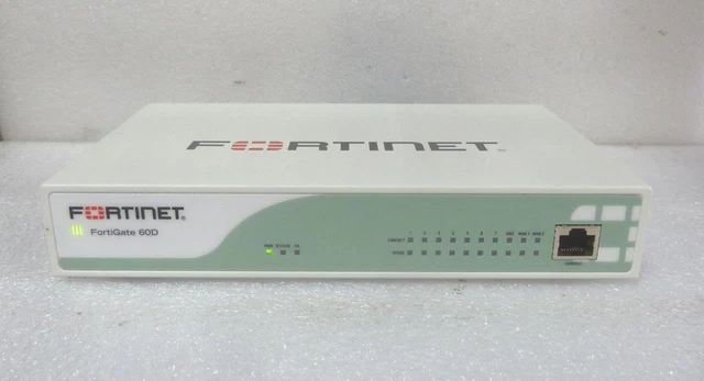 FORTINET FG-60D FORTIGATE 60D Next Generation (NGFW) Firewall UTM *No ...