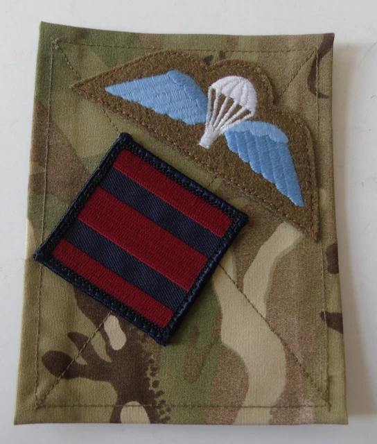BRITISH ARMY ROYAL Engineers Parachute Trained MTP/Blanking Panel/Patch ...