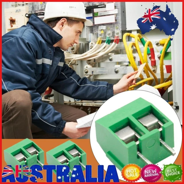 50/100 PCS KF301 2P/3P PCB Mount Screw Terminal Block Connector Durable ...