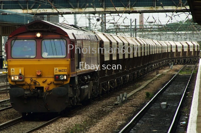 CLASS 66 66232, before France, in EWS at Doncaster £0.75 - PicClick UK