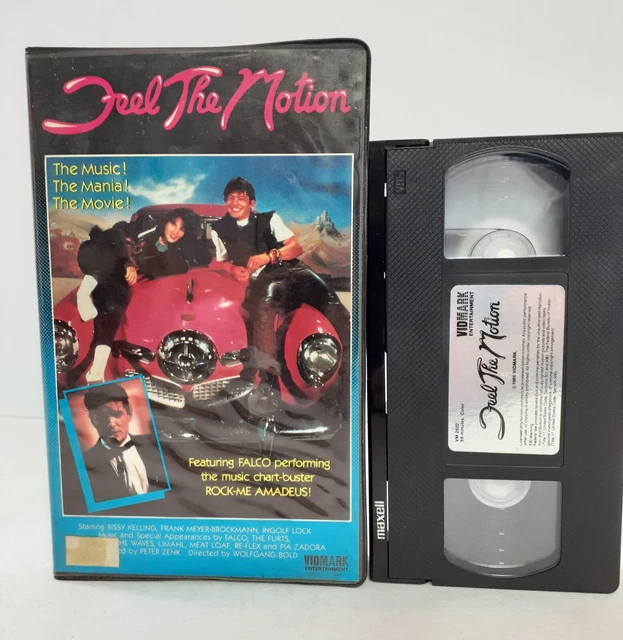 FEEL THE MOTION VHS Vidmark 1986 Tested Clamshell English Dubbed Falco ...