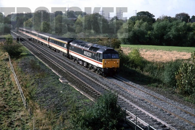 35MM SLIDE BR British Railways Diesel Loco Class 47 47805 Lea Marston 1996 Orig £4.98 - PicClick UK