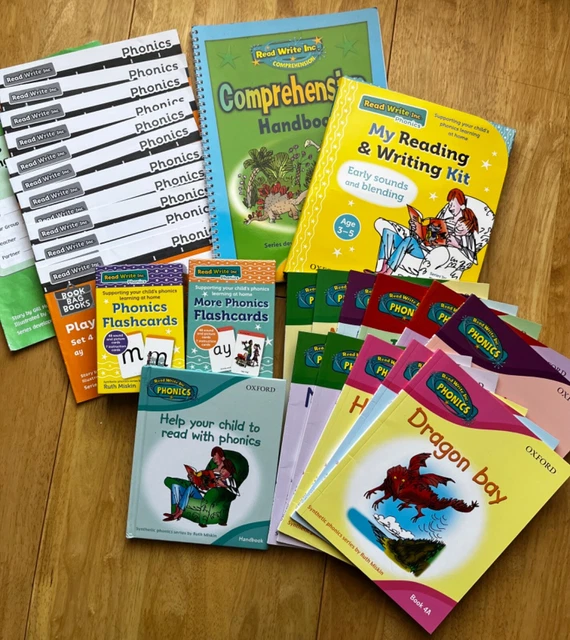 READ WRITE INC Phonics Flashcards & books £10.00 - PicClick UK