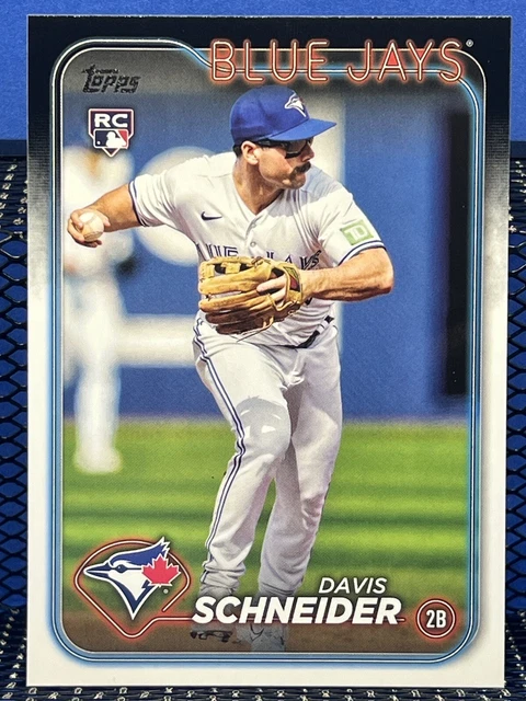 2024 TOPPS SERIES One DAVIS SCHNEIDER Toronto Blue Jays Rookie Card RC ...