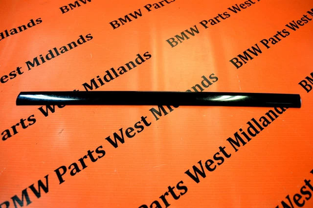BMW X5 E53 Shadowline High Gloss Black Rear Quarter Glass Trim N/S Left ...