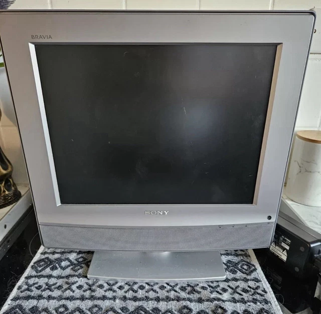 SONY BRAVIA KDL-15G2000 15" Inch LCD TV Retro Gaming Television Monitor ...