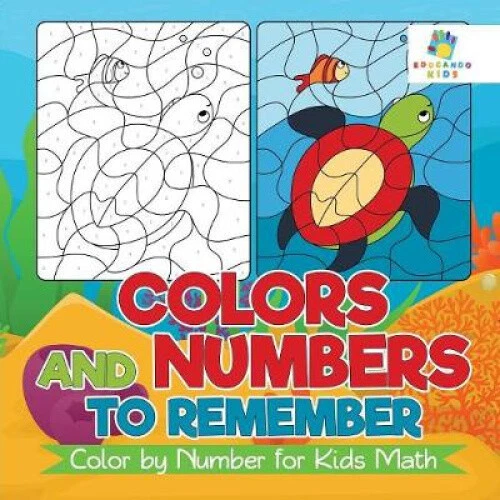 COLORS AND NUMBERS to Remember Color by Number for Kids Math by ...