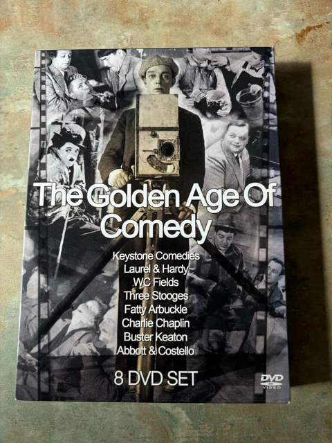 THE GOLDEN AGE Of Comedy (8 Disc) Dvd Boxset £14.99 - PicClick UK