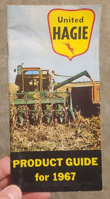🌽UNITED HAGIE HYBRIDS Memo Notebook Booklet Corn Seed Company ...