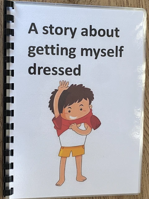 SOCIAL STORY. GETTING dressed. asd/young children/special needs £4.50 ...