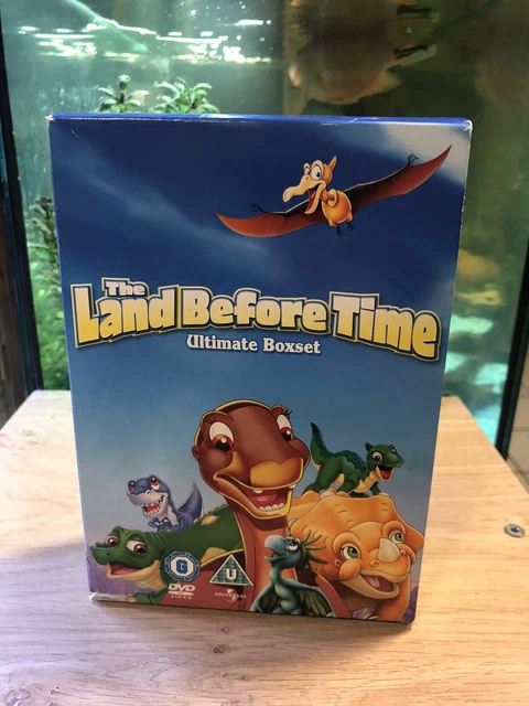 THE LAND BEFORE Time Ultimate Boxset DVD Dinosaur Lucas Spielberg 13 ...