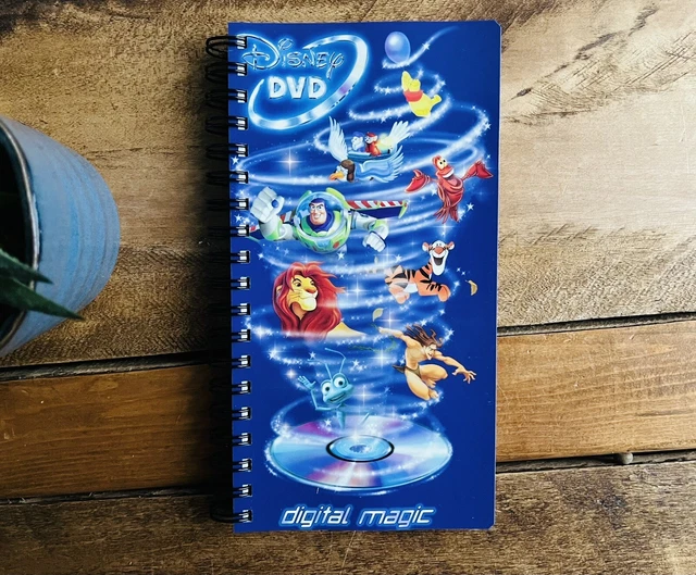 RECYCLED/UPCYCLED RETRO DISNEY VHS Leaflet - Disney DVD £8.00 - PicClick UK