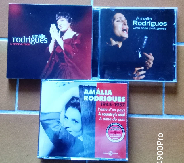 AMALIA RODRIGUES LOT De 3 Cd Fado EUR 30,00 - PicClick FR