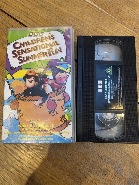 BBC CHILDREN'S SENSATIONAL Summer Fun - Pal VHS Video Tape Rare Great ...