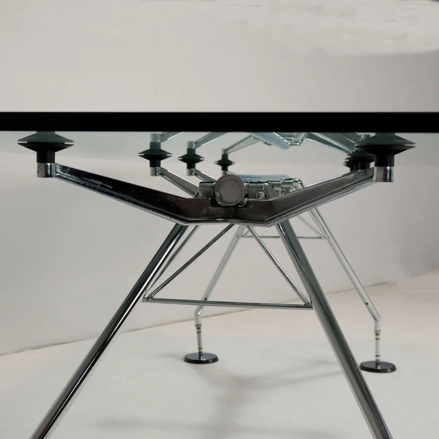 TAVOLO 'NOMOS' DESIGN Norman Foster per Tecno Anni 90 Modernariato ...