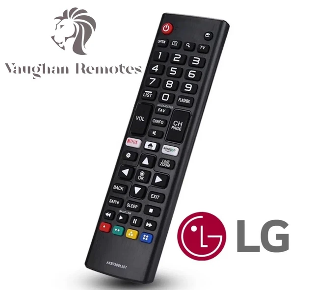 AKB75095308 LG TV Replacement Remote Control For Smart Tv Led 3D ...