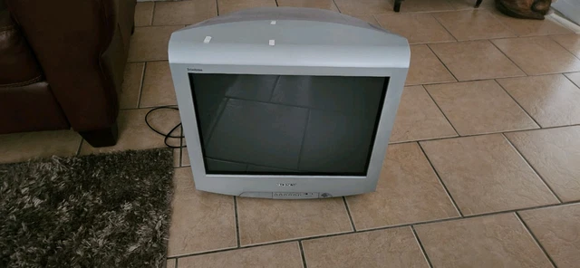 SONY TRINITRON KV-21LT1U 21" Retro Gaming RGB Colour CRT TV Monitor £ ...