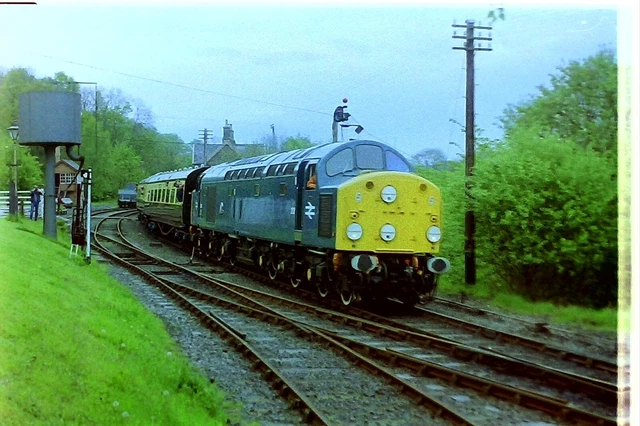 35MM RAILWAY COLOUR Negative Class 40 012 at Highley SVR £1.75 ...