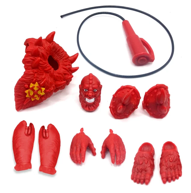 PRESALE MASTERS UNIVERSE MOTU Origins Alcala Red BEAST MAN Custom Parts ...