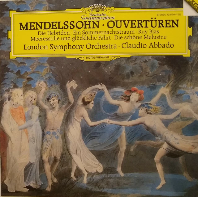 MENDELSSOHN, OUVERTÜREN CLAUDIO Abbado/London Symphony Orchestra EUR 2 ...