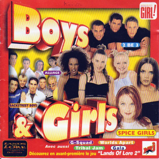 CD AUDIO.../...BOYS & Girls.../...Worlds Apart..spice Girls..alliage ...