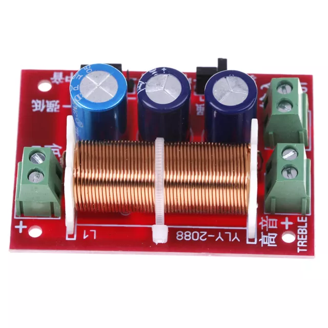 400W TREBLE/BASS FREQUENCY divider double 2 way speaker audio crossover ...