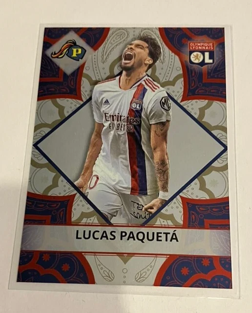 CARTE CARD CARTA n°107 Lucas PAQUETA Lyon PANINI Football Cards Ultra ...