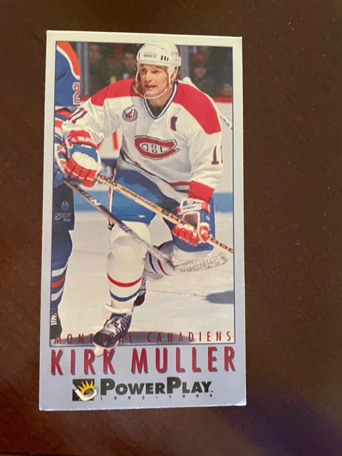 1993-94 FLEER POWER Play Hockey #131 Kirk Muller - Canadiens de Montréal - EX EUR 2,20 - PicClick FR