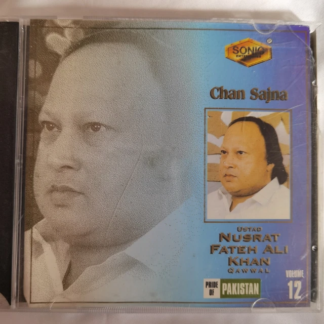 NUSRAT FATEH ALI Khan Chan Sajna Sonic Volume 12 Qawali Audio Cd Rare £ ...