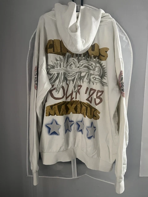 TRAVIS SCOTT CIRCUS Maximus Official Utopia Tour 2023 Merch Hoodie Size ...