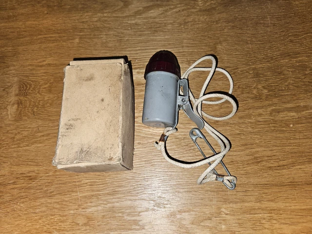 WW2 WWII RAF 1940's Pilots Mae West Life Jacket Ditching survival Light ...