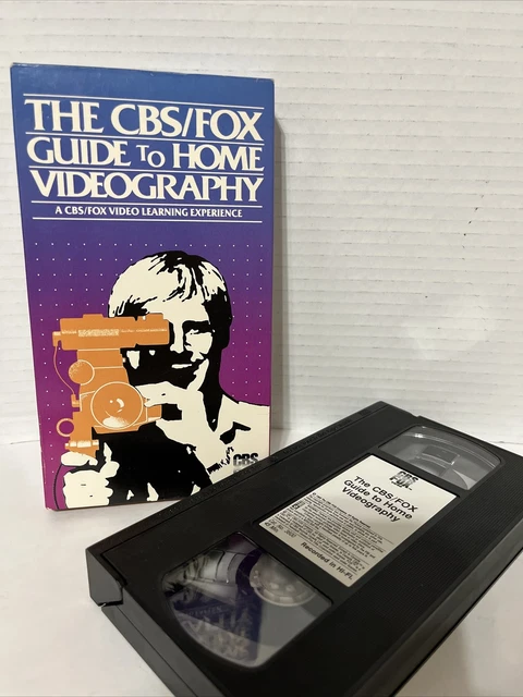 VINTAGE VHS CBS/FOX Guide To Home Videography VHS Tape 1983 £13.30 ...