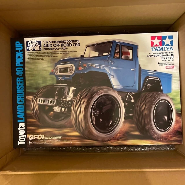 TOYOTA LAND CRUISER 40 Pick Up GF-01 Chassis 1/12 Electric RC Toy 58589 ...